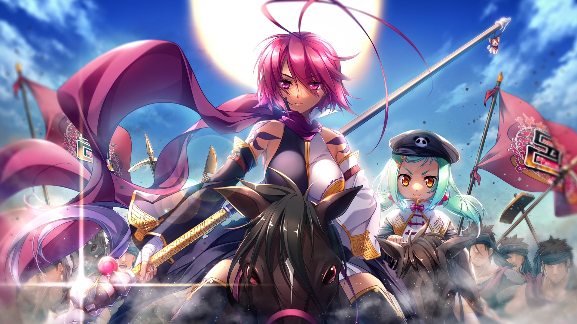 真・恋姫†英雄譚 外伝 白月の灯火 【PC18禁エロゲーHCG】エロ画像 : 美少女エッチぽこぺん（新）