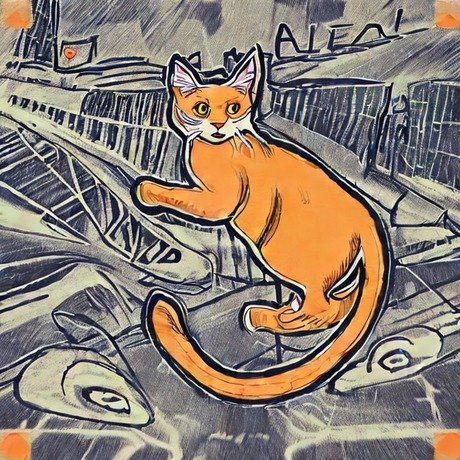 穏やかな日、猫との生活:Power Trip と猫