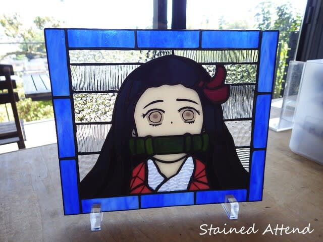 ステンドグラスパネル : Stained Glass : Stained Attend
