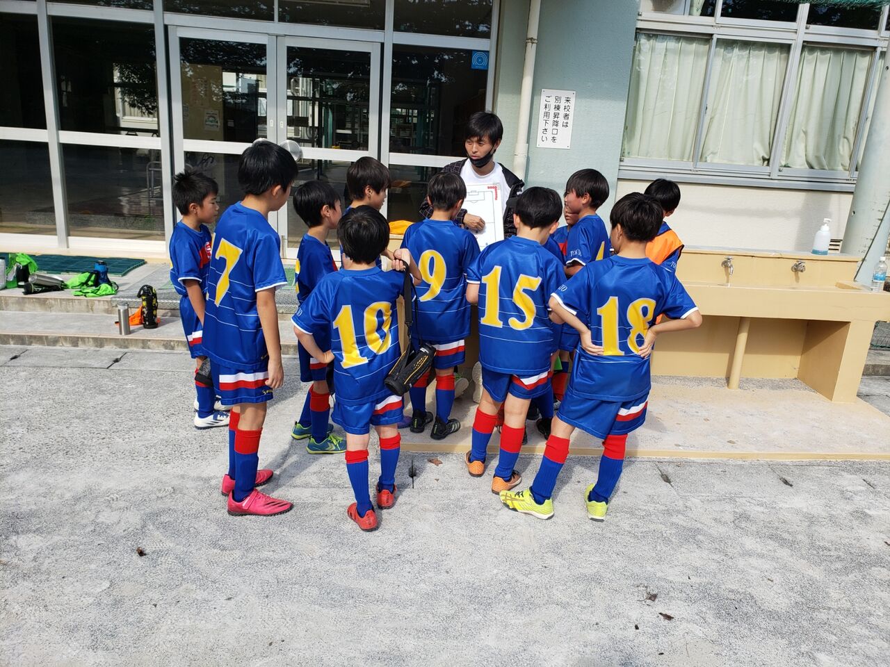 U-9 練習試合 : 杉並FC コーチ奮闘記