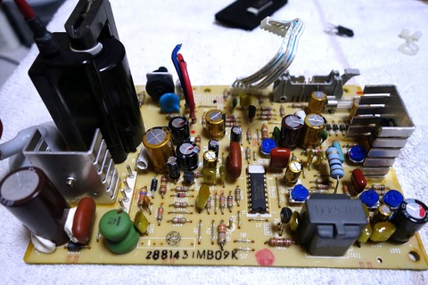 HEWLETT PACKARD 54602A 部品交換して通電確認しました : アンプジャンカーのblog