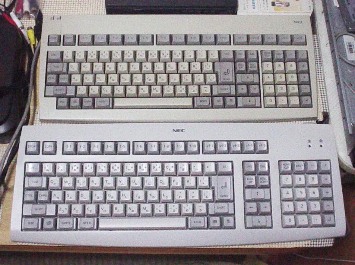 PC-9801のキーボードをDos/Vパソコンで使うアダプタ : ラーマの日記