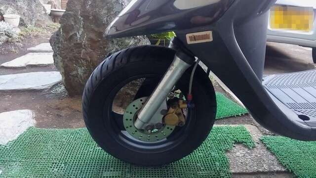 ☆★依頼車両 JOG90（3WF）フロントフォークOHorリセッティング的なぁ～☆★3RY 3KJ 3WF JOG ジョグ JOG90 ...