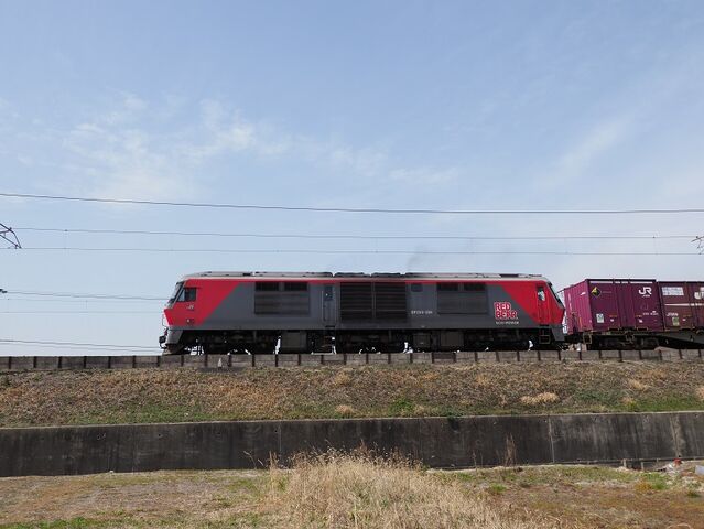 関西線のDF200貨物列車 2021.3.19 その1 : 半田の吉田のblog