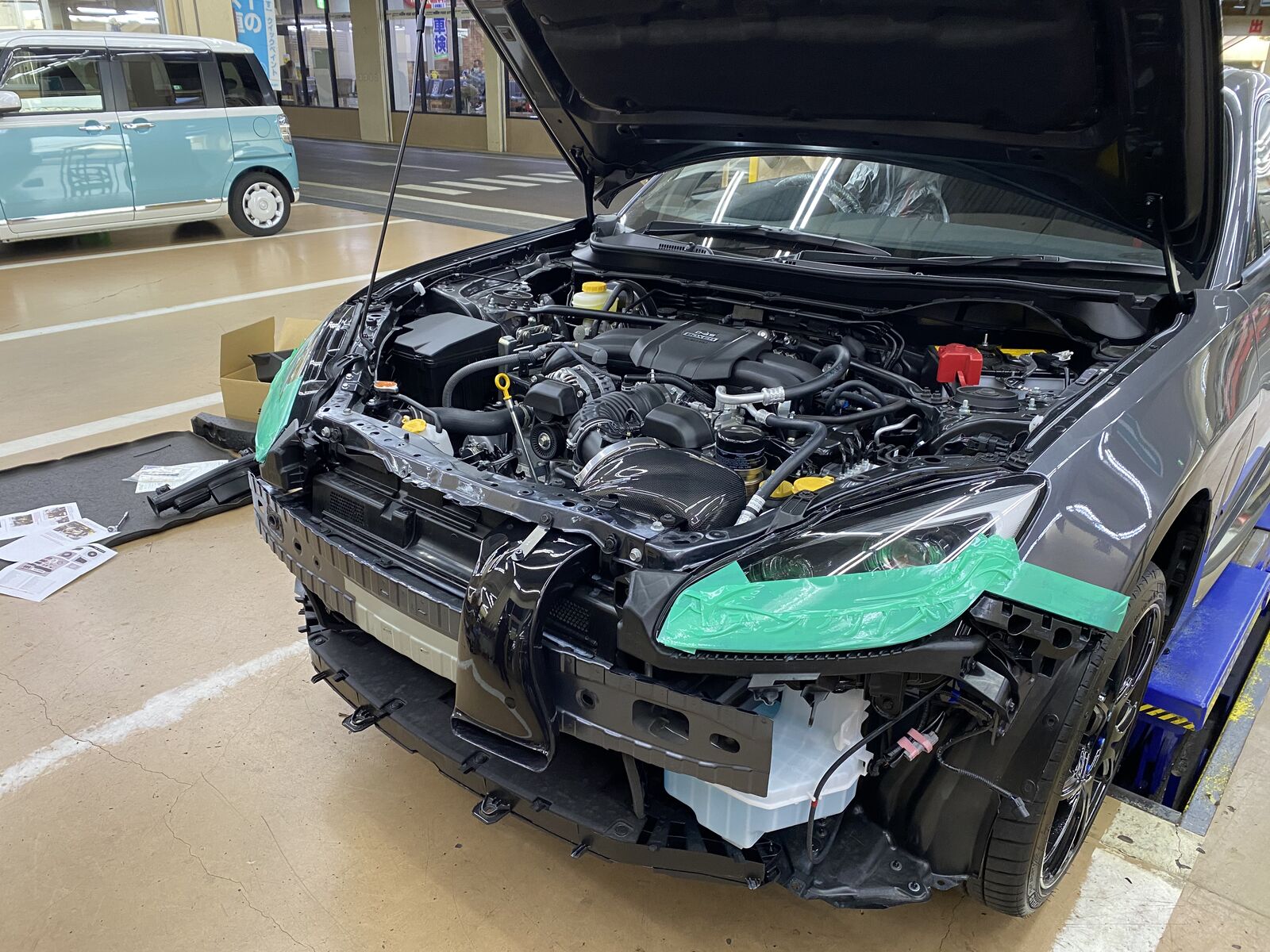 BRZ(ZD8)にSYMS RAM AIR BOX SYSTEM : Super Autobacs sunshine KOBE TUNING BLOG