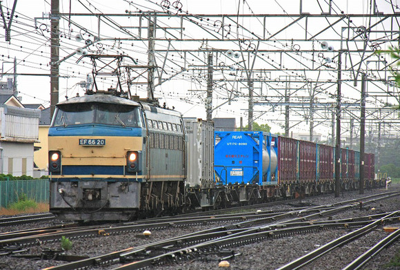 JR貨物の試験塗装機 EF6620 : 線路は続くよどこまでも