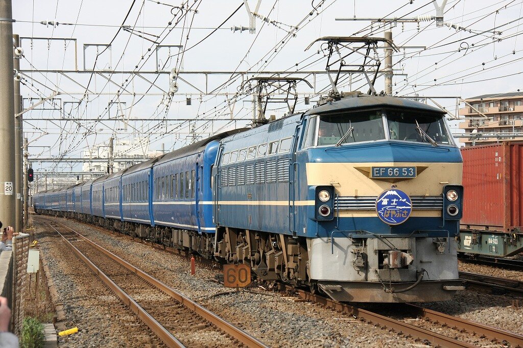 EF66最後の特急運用（2） : 線路は続くよどこまでも