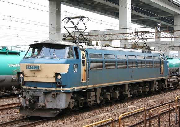 JR貨物の試験塗装機 EF6620 : 線路は続くよどこまでも
