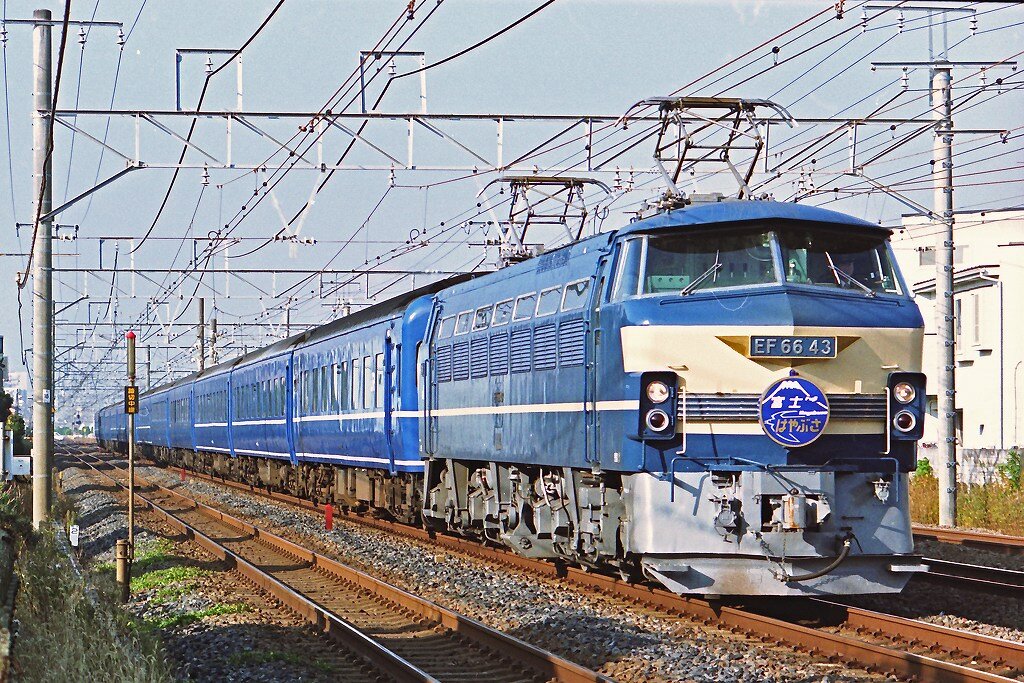 EF66最後の特急運用（2） : 線路は続くよどこまでも