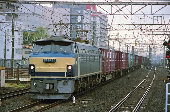 JR貨物の試験塗装機 EF6620 : 線路は続くよどこまでも