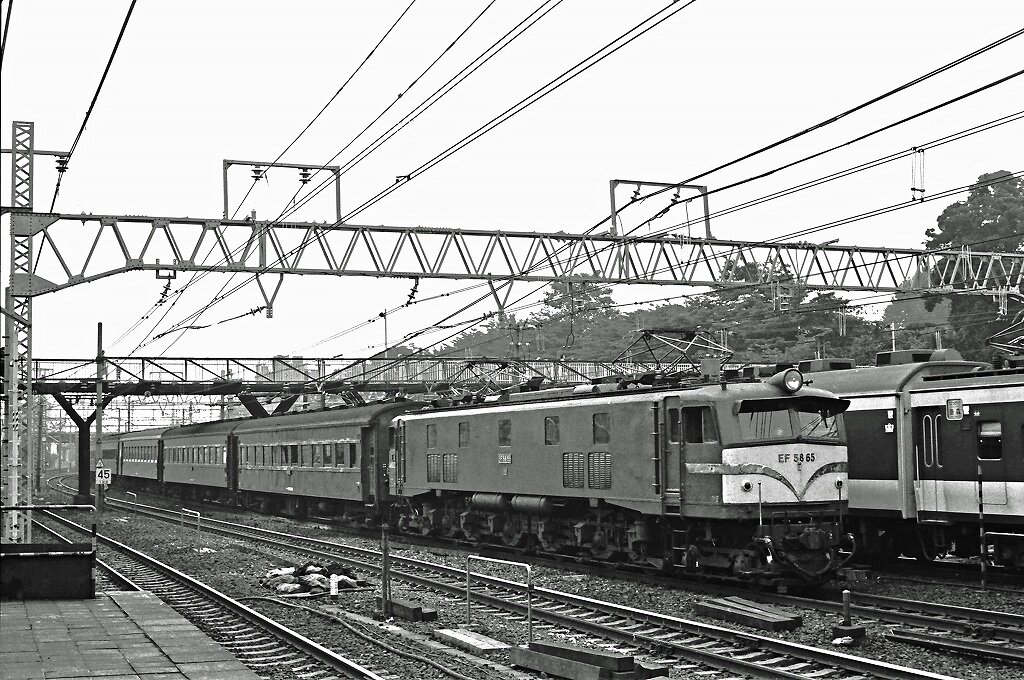 古の記憶 山手線での駅撮り（5） : 線路は続くよどこまでも