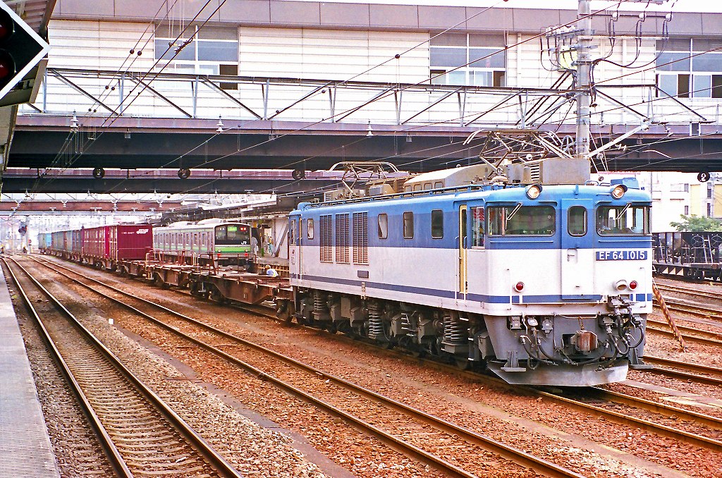 希少な存在となったEF641015 : 線路は続くよどこまでも