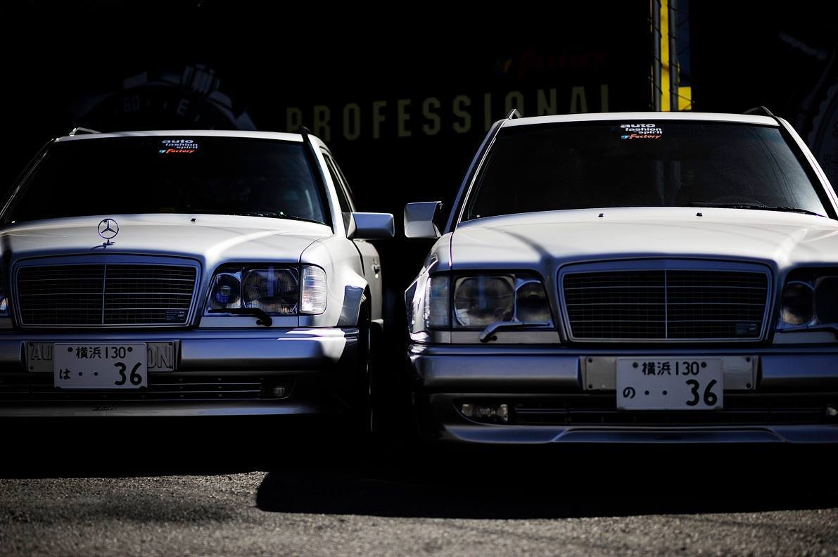 AMG E320T-3,6 WIDE WAGONの魅力。2-Seater Sports Track Style Mercedes Benz E-Class S 124 life : AMG ...