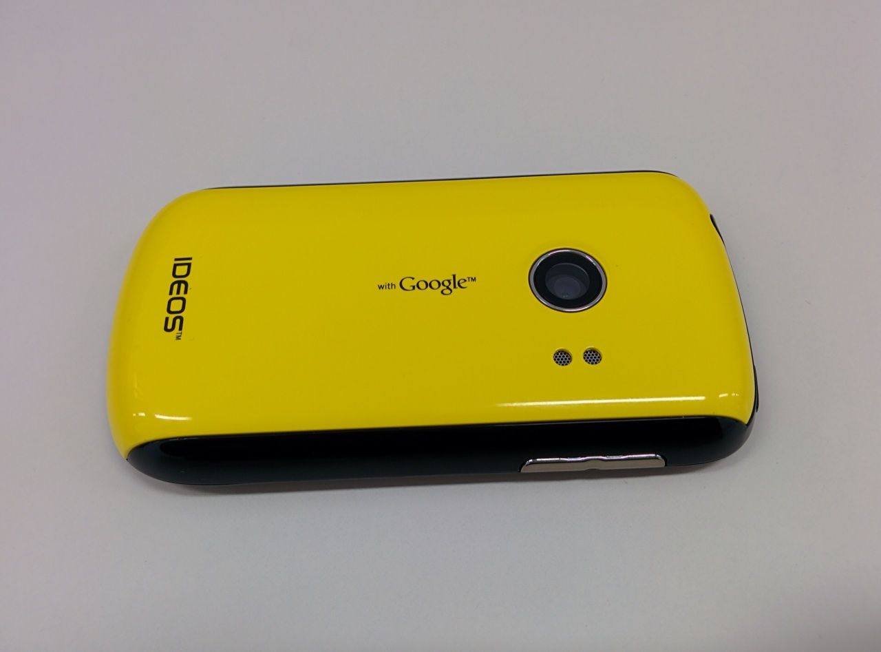 今更感たっぷりの日本初SIMフリーAndroidスマホ「IDEOS」を引っ張り出してみる【レビュー？】 : ガジェット ベース
