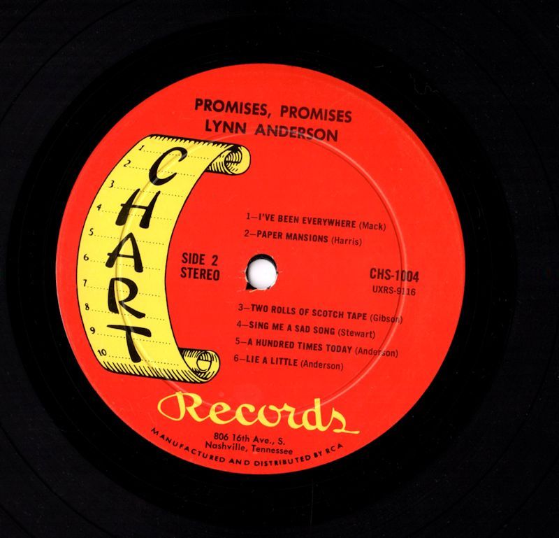 Promises,Promises / Lynn Anderson プロミセス、プロミセス／リン・アンダーソン : 山麓2019のブログ