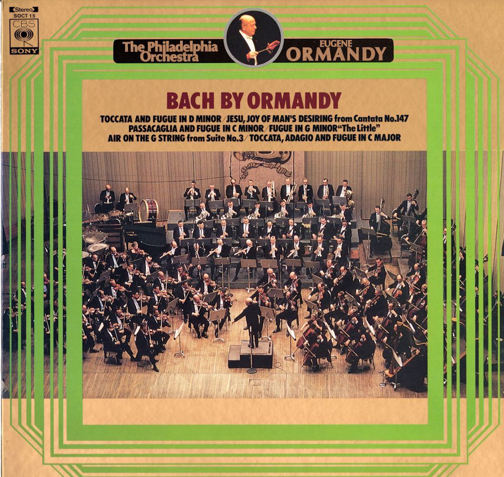 Bach By Ormandy : 山麓2019のブログ