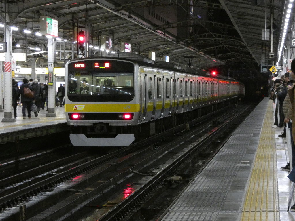 おかえりe231系B1編成！ : Sky blue車両センター