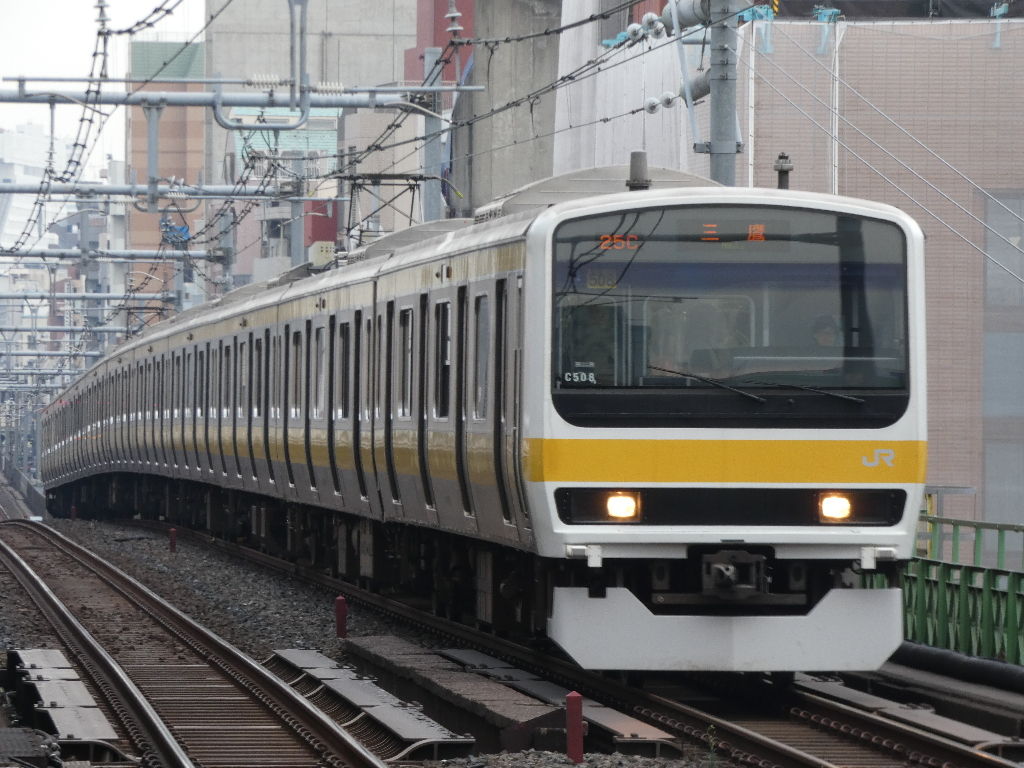 C508編成 離脱…？ : Sky blue車両センター