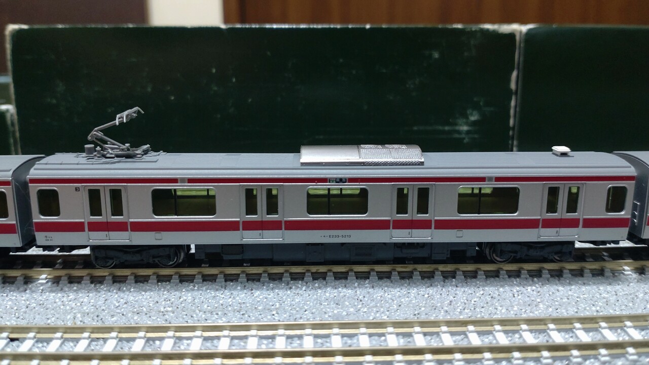 kato e233系5000番台(貫通編成) : Sky blue車両センター