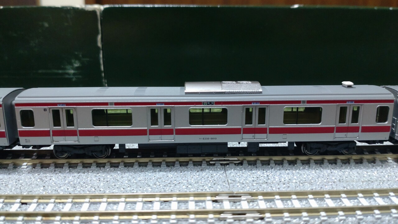 kato e233系5000番台(貫通編成) : Sky blue車両センター