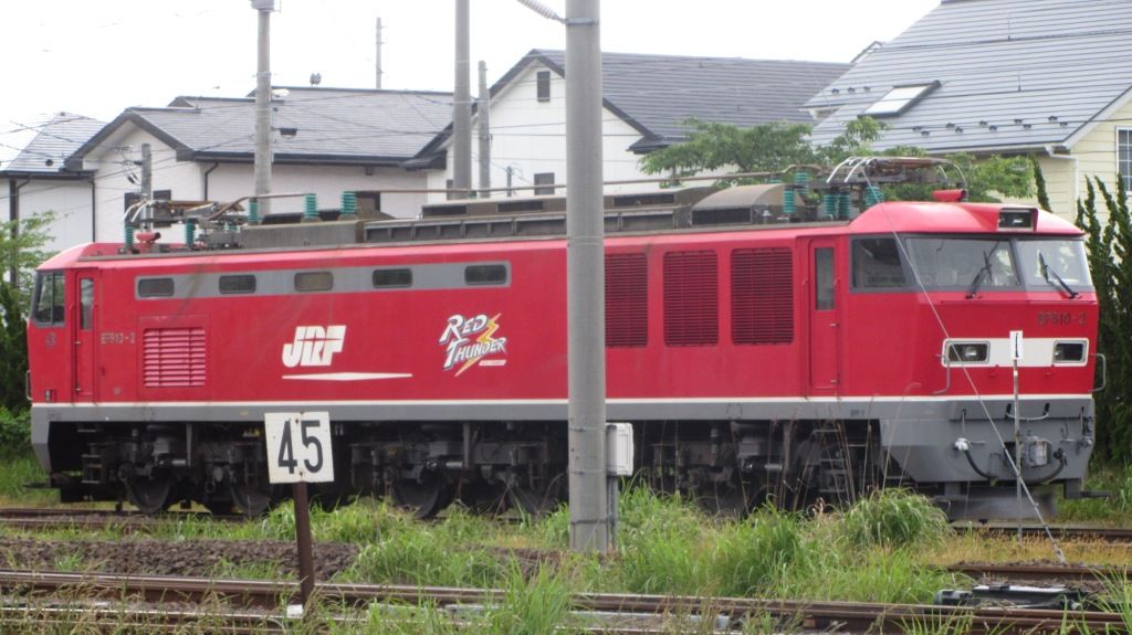 EF510-2 貨物駅にて : あきた鉄廃逍遥記-501