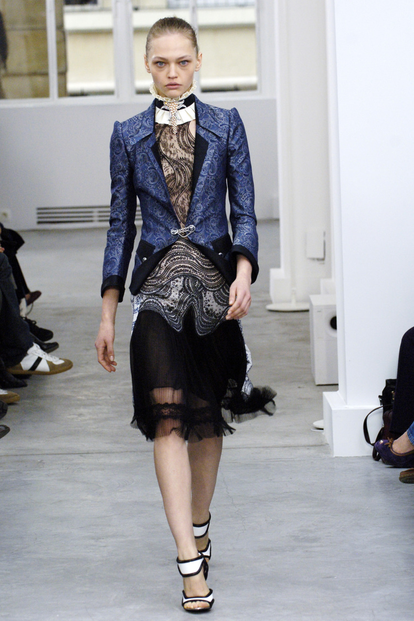 sasha pivovarova magazine : Balenciaga - spring / summer 2006