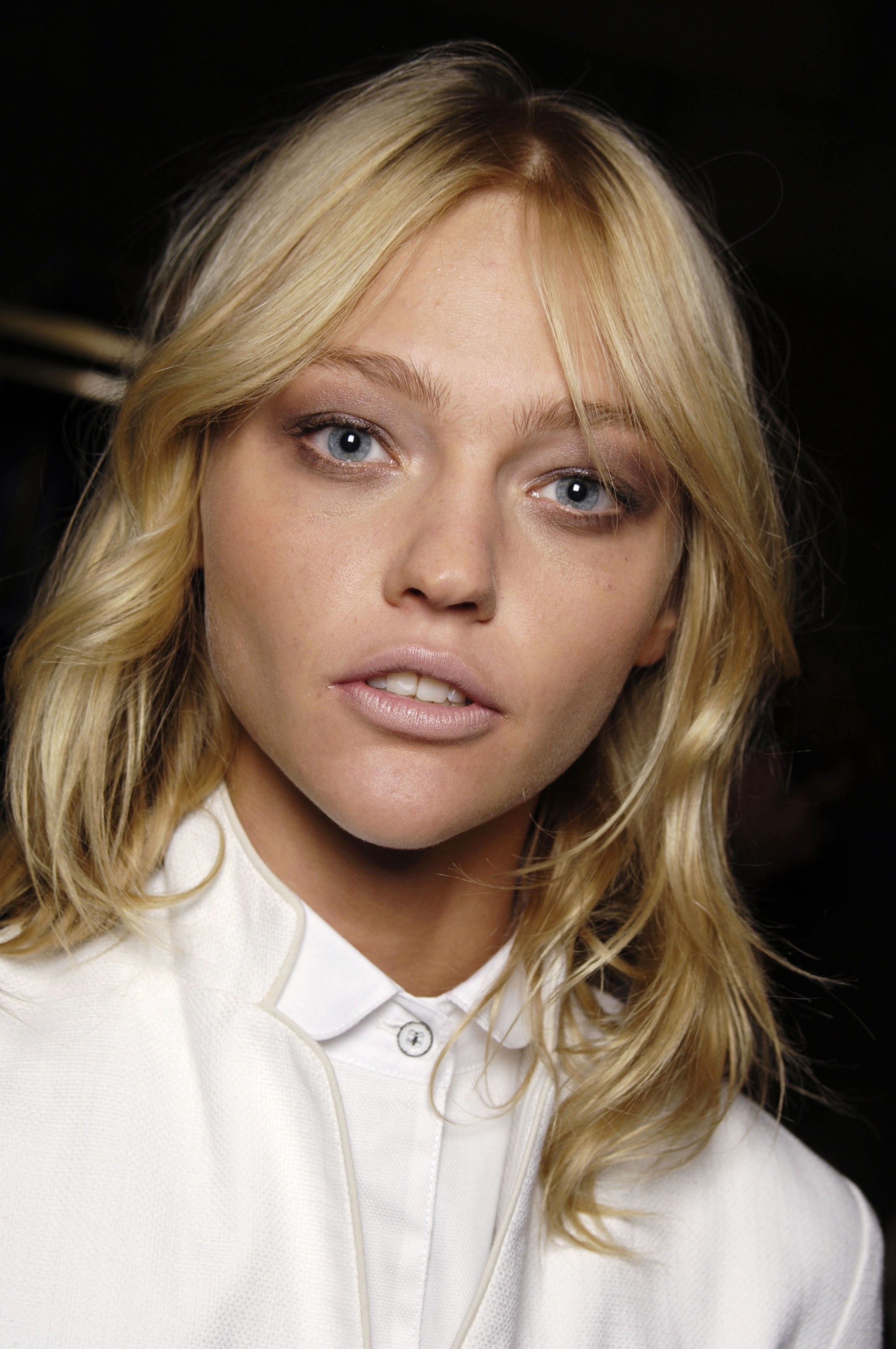Sasha Pivovarova Magazine Rag Bone S S 2008 Backstage