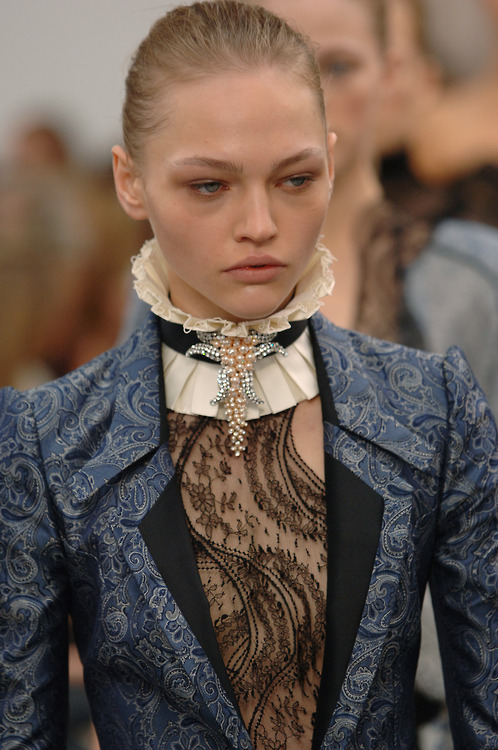 sasha pivovarova magazine : Balenciaga - spring / summer 2006