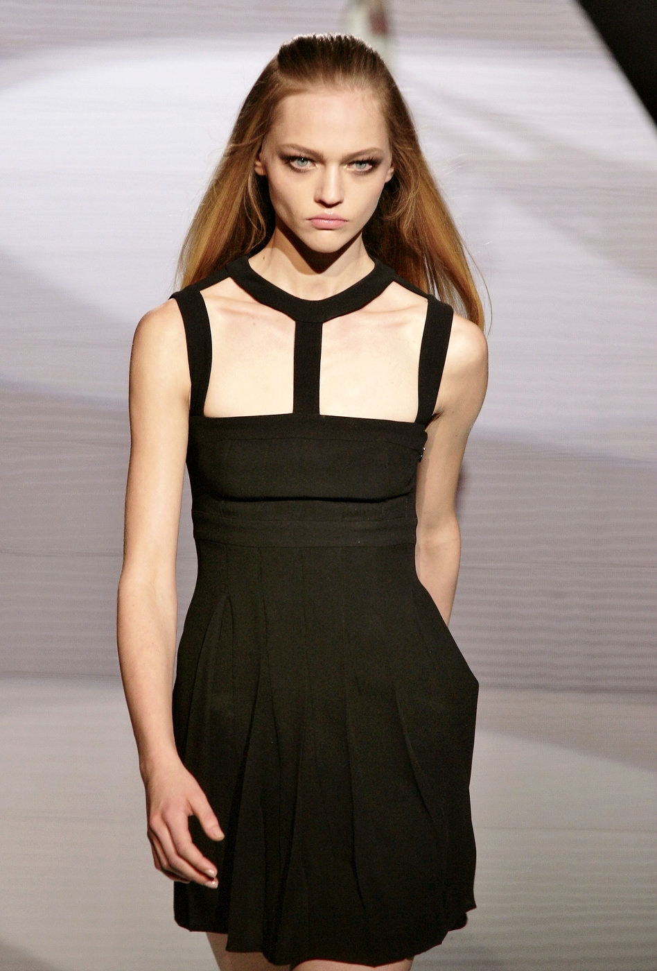 sasha pivovarova magazine : Versace S/S - 2007