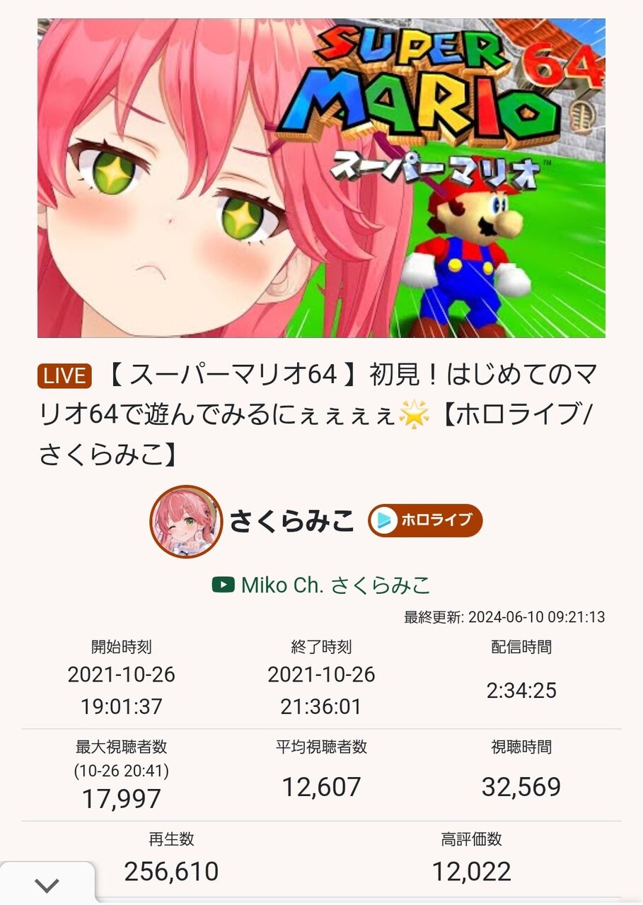 【まとめ】35p良かったな同じゲームの同接対決の表に一つ追加できるぞ : VTuberまとめTRUST