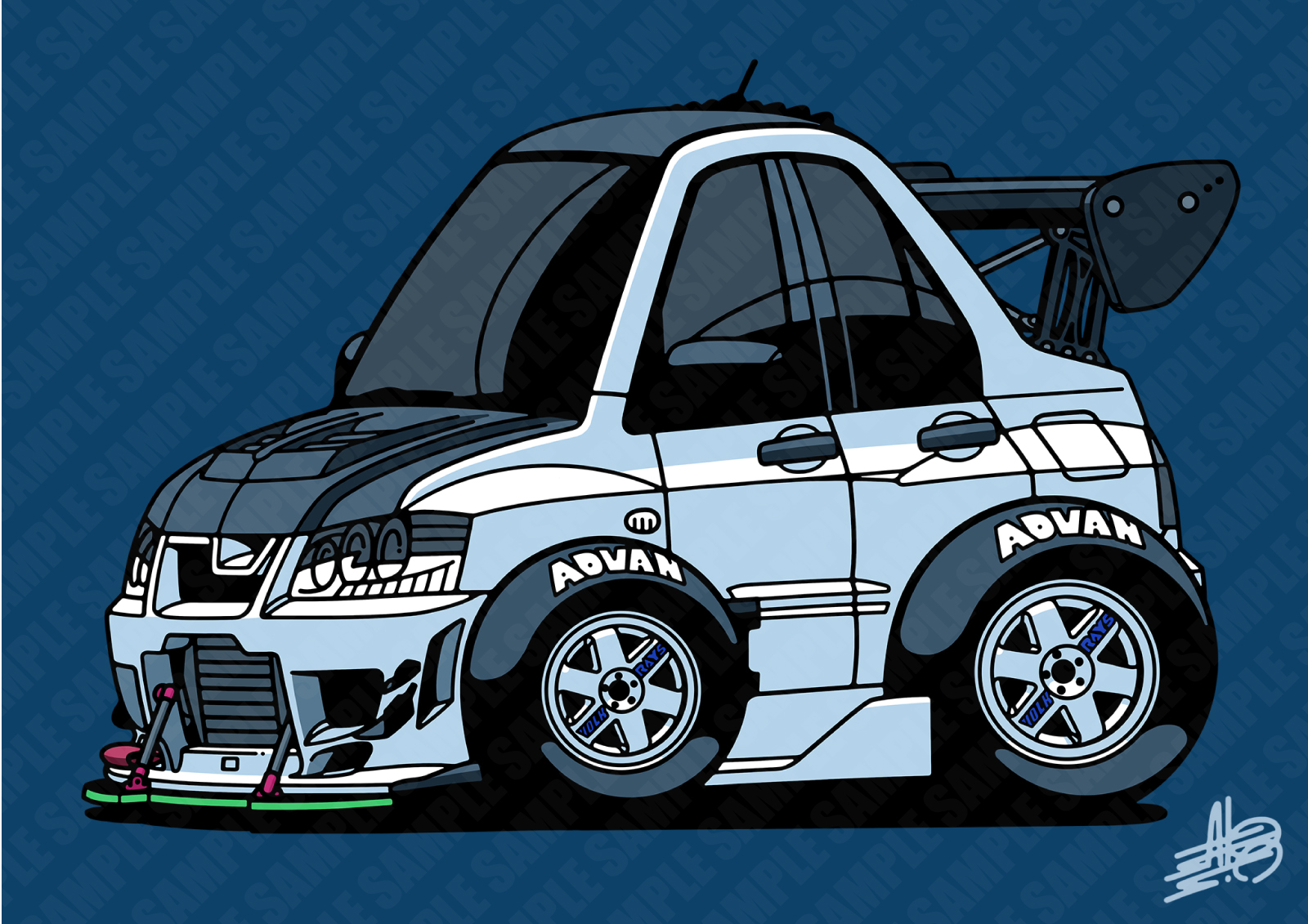 ホンダ S2000 / さとしおのイラスト制作事例 case10 : 偶刊サトシオモータースBLOG