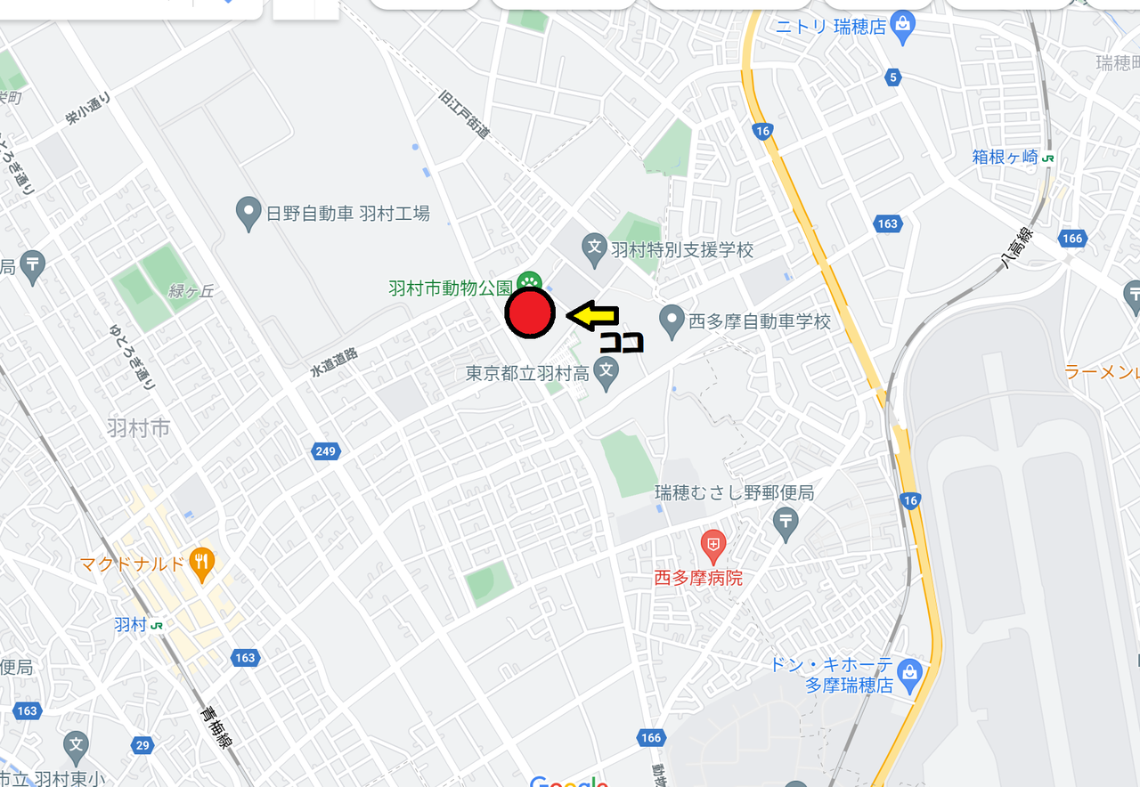 C58 395【東京都羽村市動物公園】 : さとぴーの人生と鉄道保存車両を巡る旅路