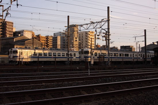 457系 Jk15編成&475系 Gk36編成 廃車回送 : 鹿児島人の鉄道写真館 in 愛知