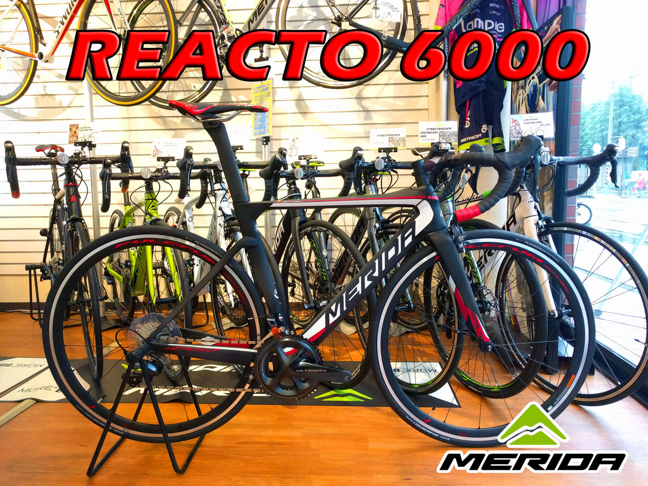 SBC 新着情報 : 【2018年モデル】REACTO6000入荷しました！【新型最上級CF4フレーム採用】