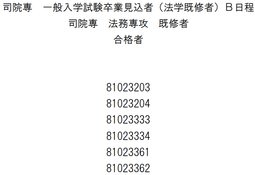 Schulze BLOG:【2023年度ロー入試情報】関西学院大ローB日程 合格者15人（昨年同時期＋5人） A日程とB日程の合格者数合計は ...