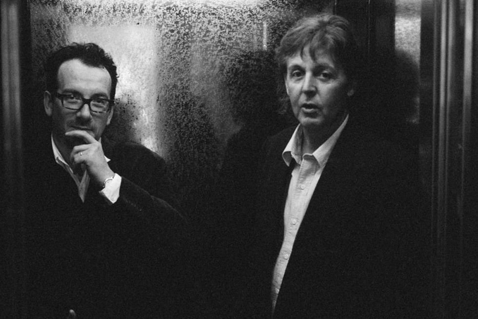 Spike／Elvis Costello : Past Geronimo's Disco