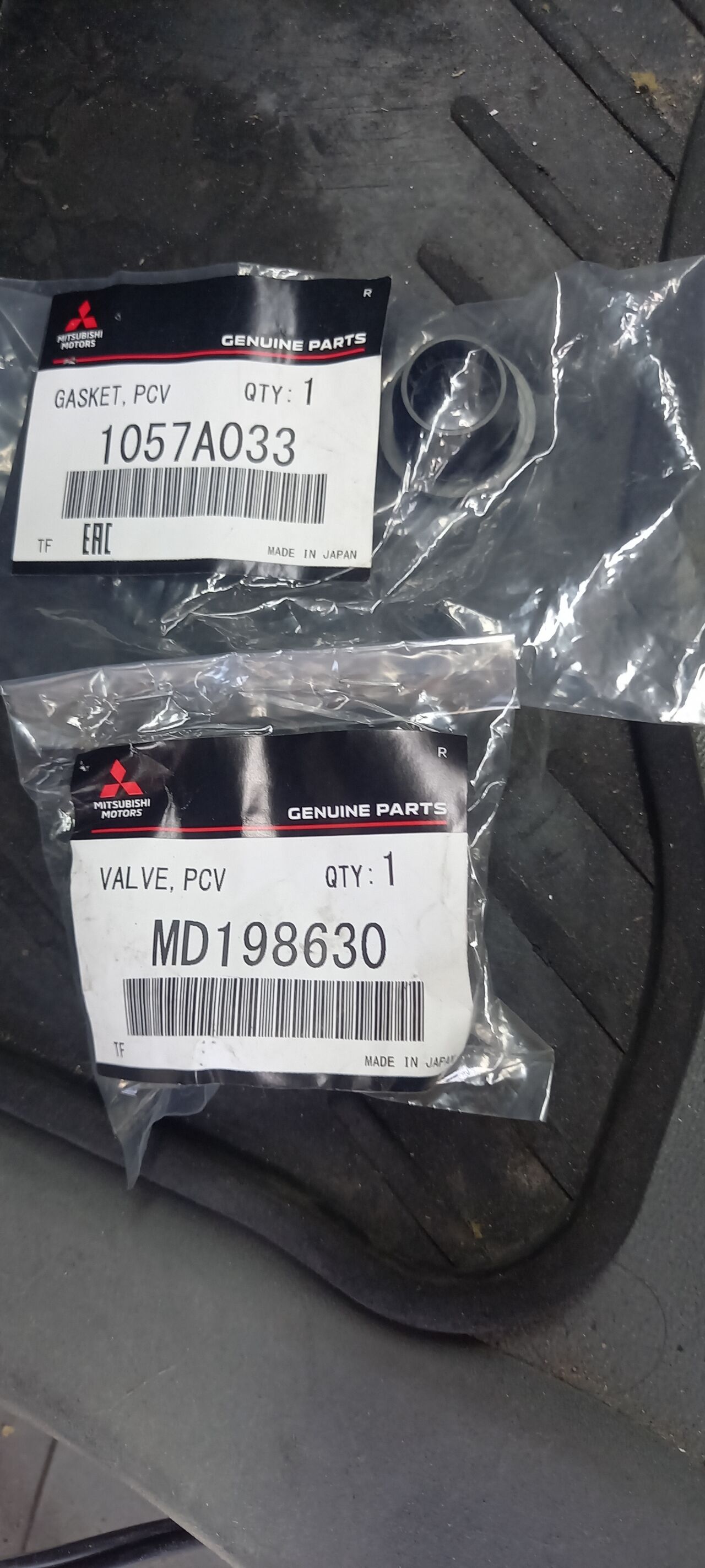 ミニキャブ U61V 5MT PCVバルブ 交換です。 : 三菱GTO好きな私のぺージで〜す。見てくださいね