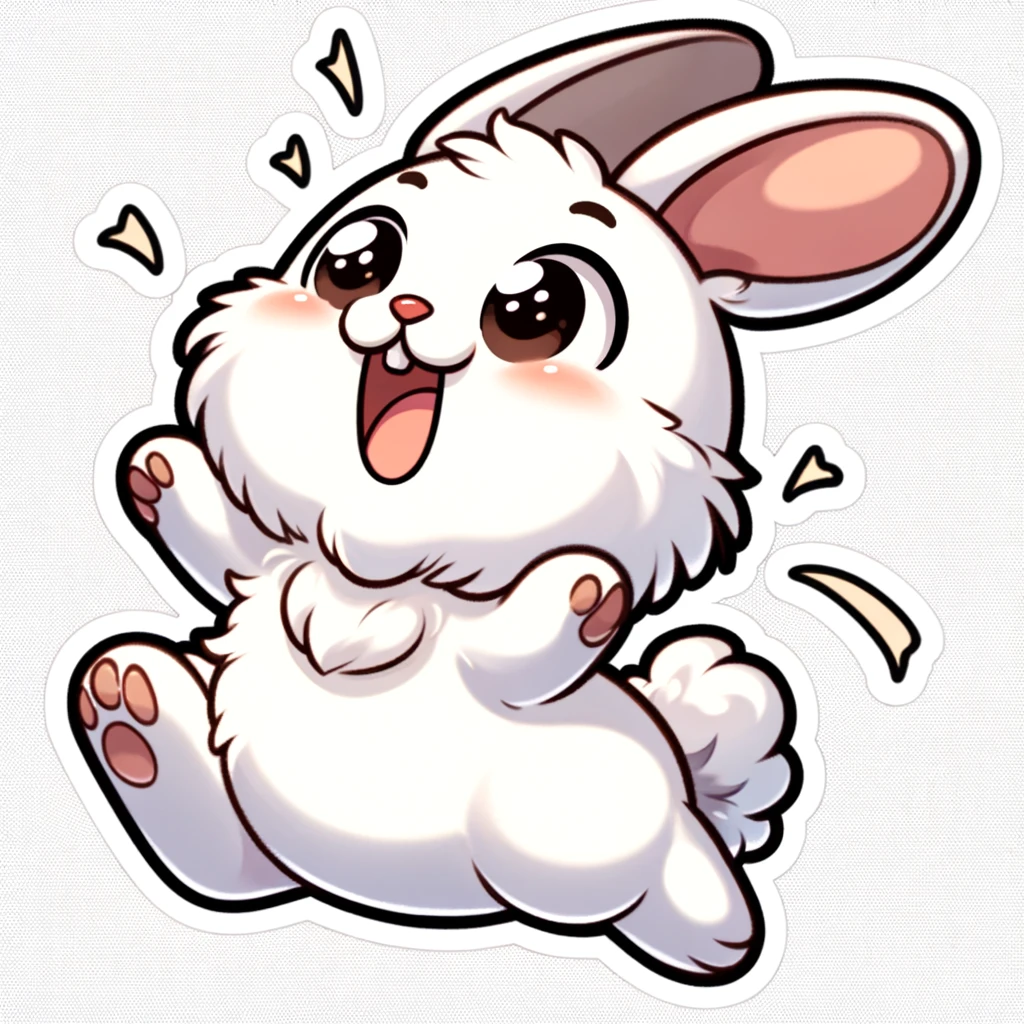 うさぎスタンプ紹介して！VrewとGPT！！（うさぎスタンプ紹介編） : Hiro Link