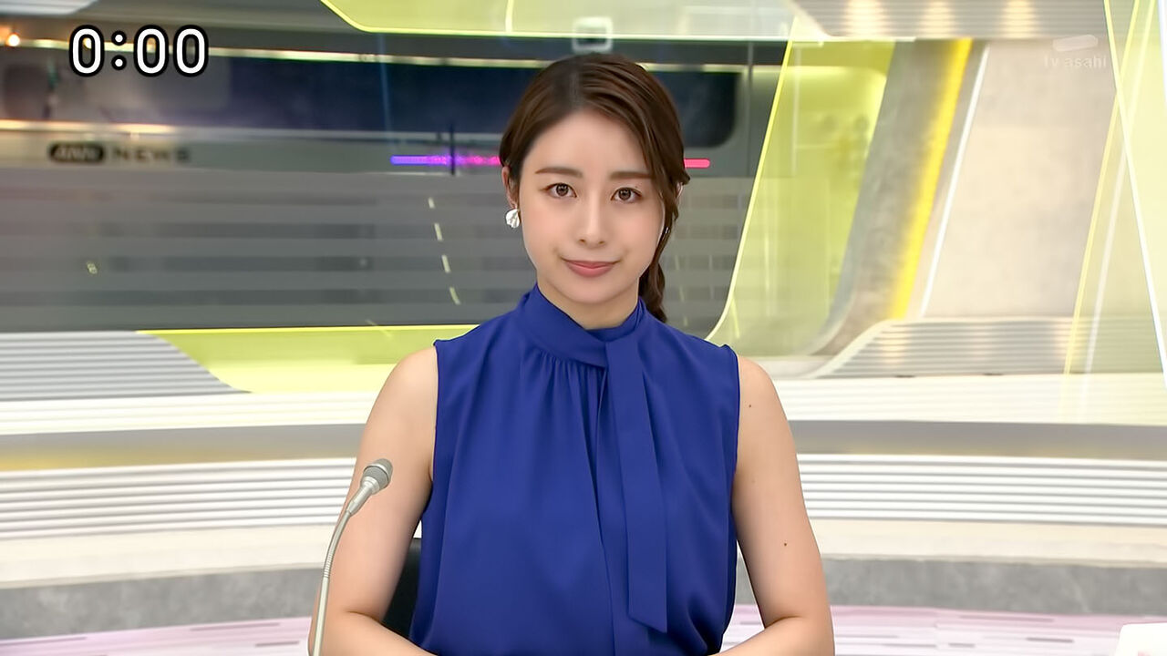 【テレ朝】林美沙希たん！美女【ANNニュースW杯麻雀LOVE】 : 女子アナチャンネル