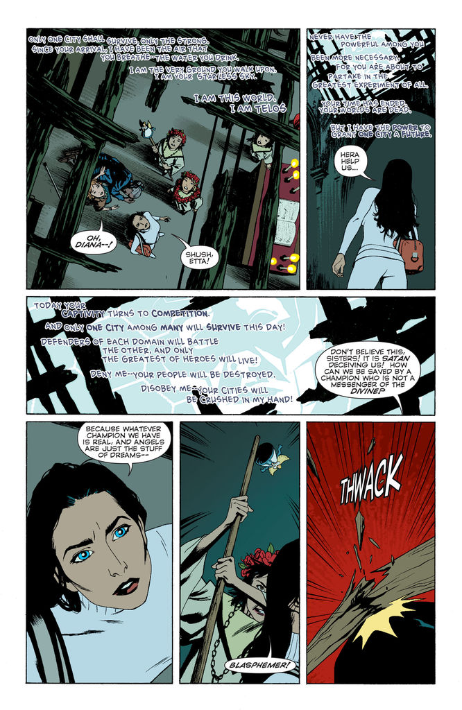 ヒロインアクションの復権を！ : 【アメコミ】Convergence Wonder Woman Issue #1