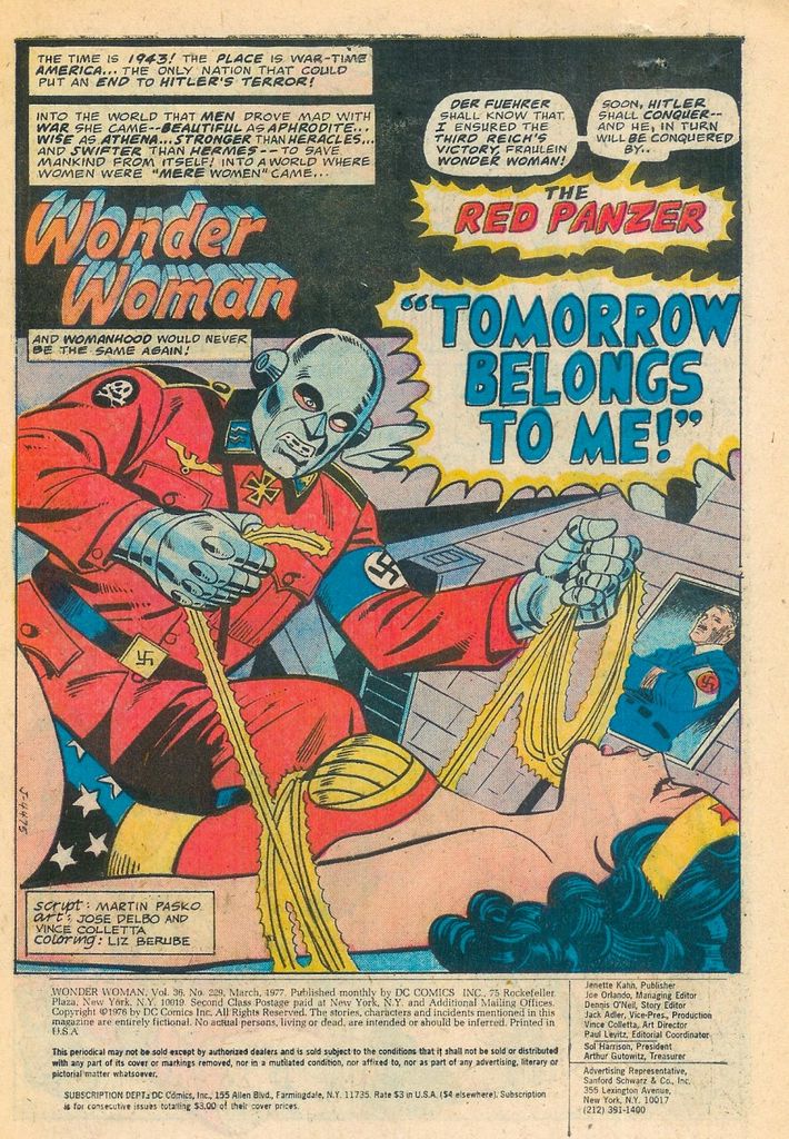 ヒロインアクションの復権を！ : 【アメコミ】Wonder Woman vol.1 #229 Tomorrow Belongs to Me