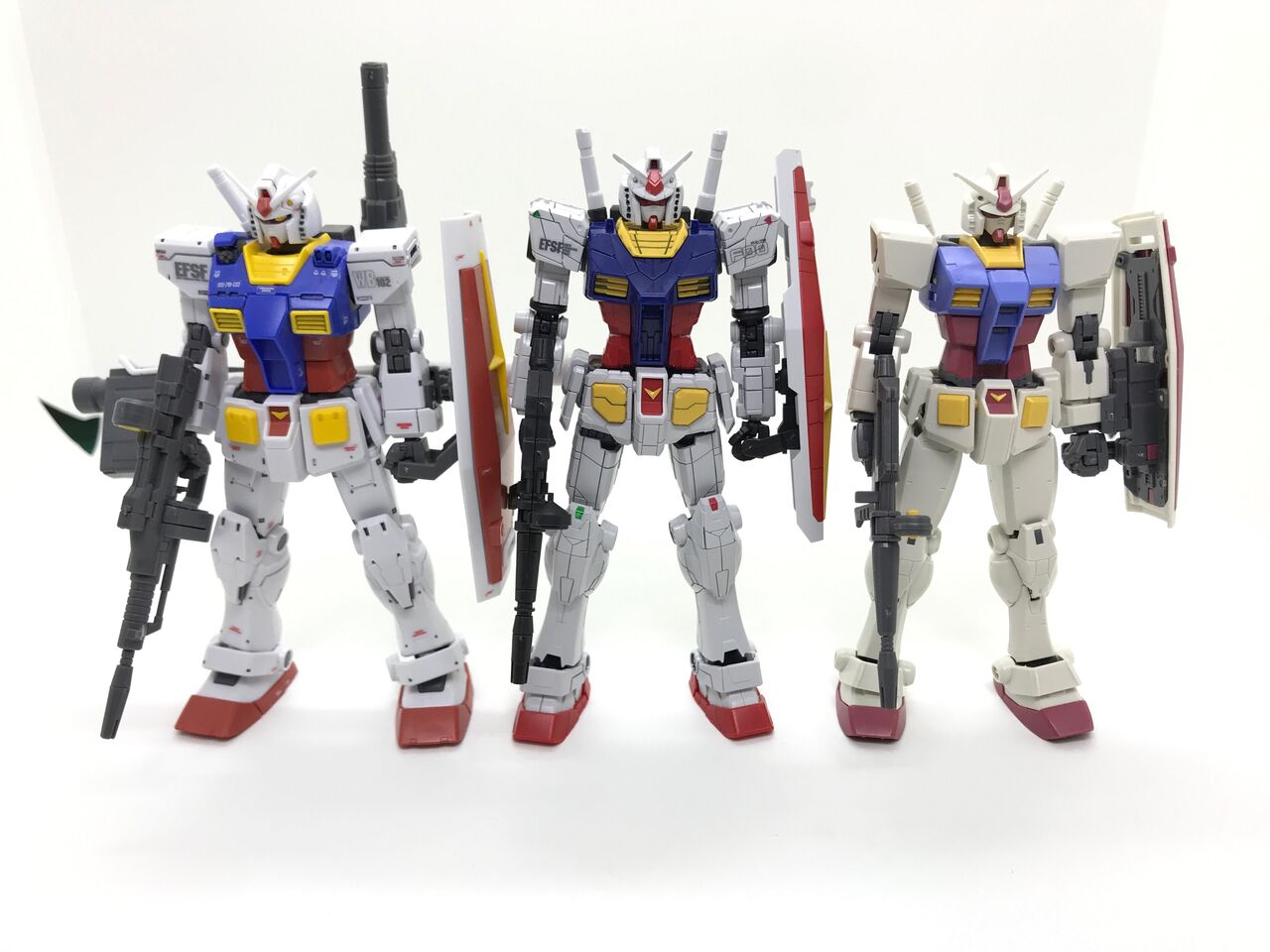 1／144 ガンダム＆ガンダムドック レビュー : シンシアデルタの趣味置き場