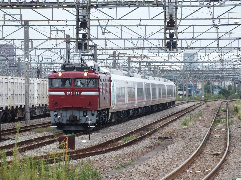 新鶴見界隈 19-3（EF65 2040 8071レ, EF81 133 E657系甲種列車） : 新鶴見通信
