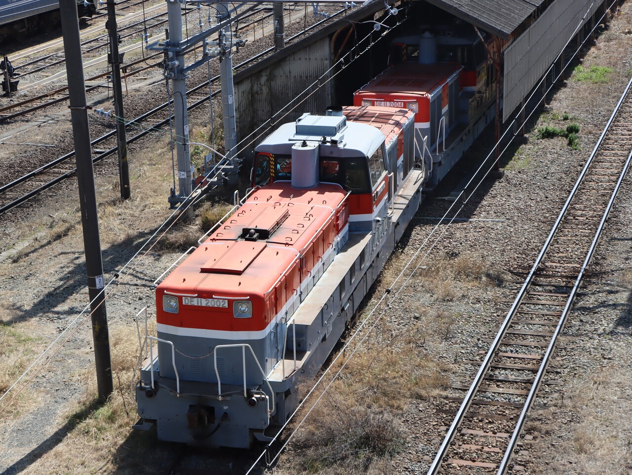新鶴見界隈1009（DE11 2002 + DE11 2004 重連, DE10 1662 + DE11 2003 + DE11 2001 ...
