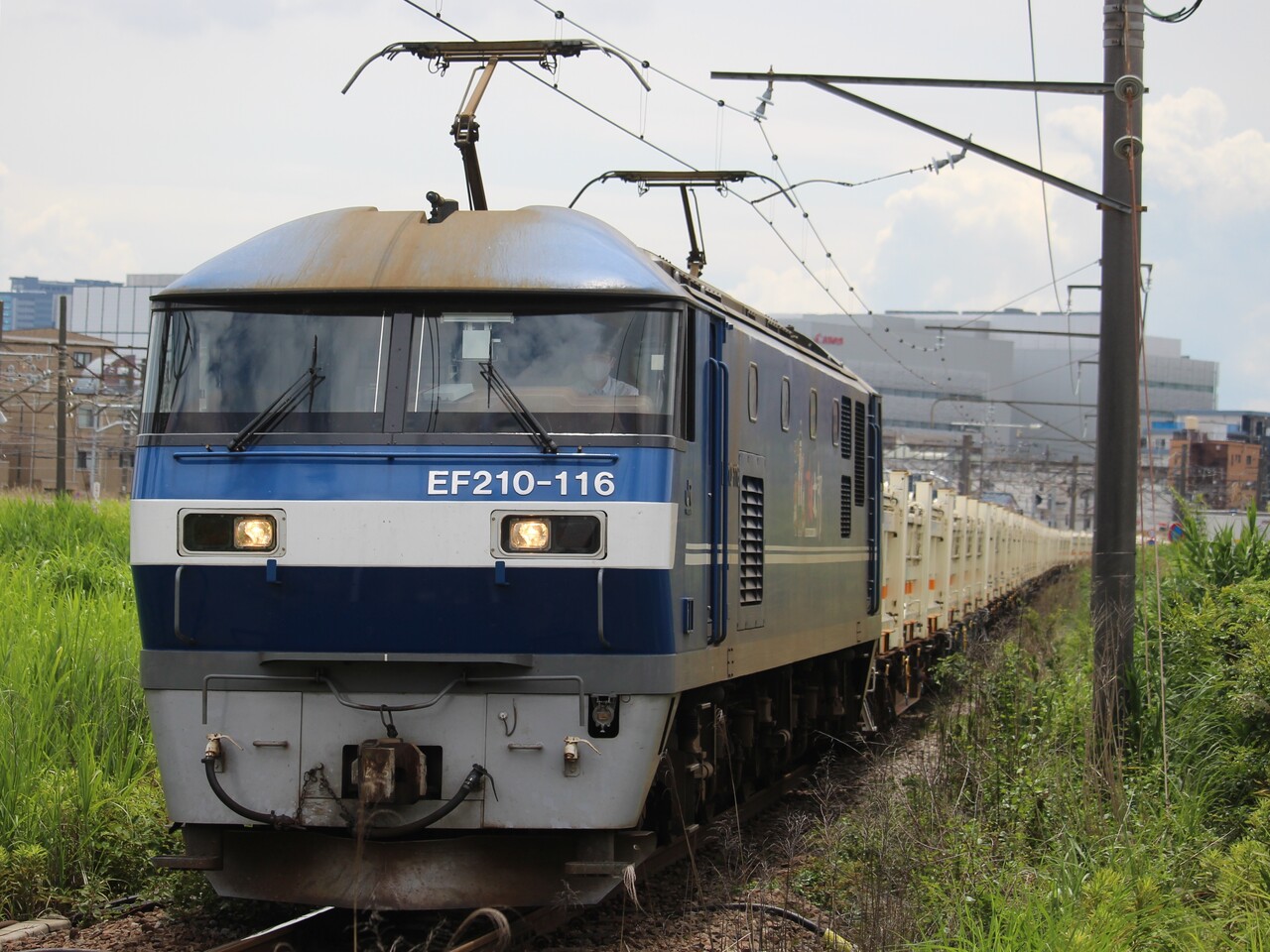 新鶴見界隈935（75レ EF66 133, 8151レ EF210-116） : 新鶴見通信