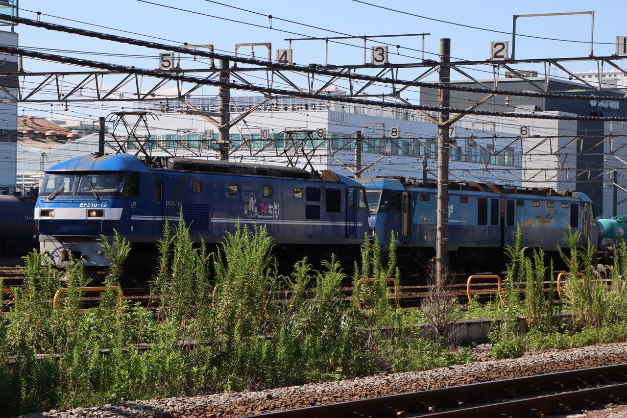 新鶴見界隈996-2（8764レ EF210-12 + EH200-20（無動）） : 新鶴見通信