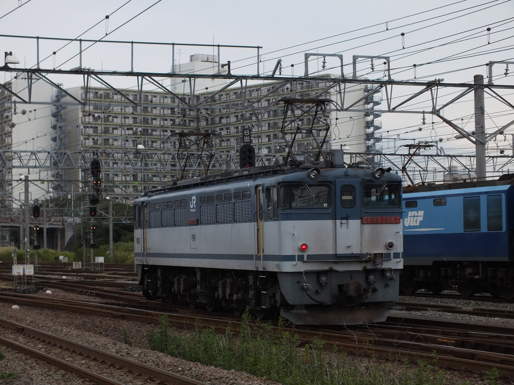 新鶴見界隈 19-1（EF66 36, EF65 2067 E657系甲種列車） : 新鶴見通信