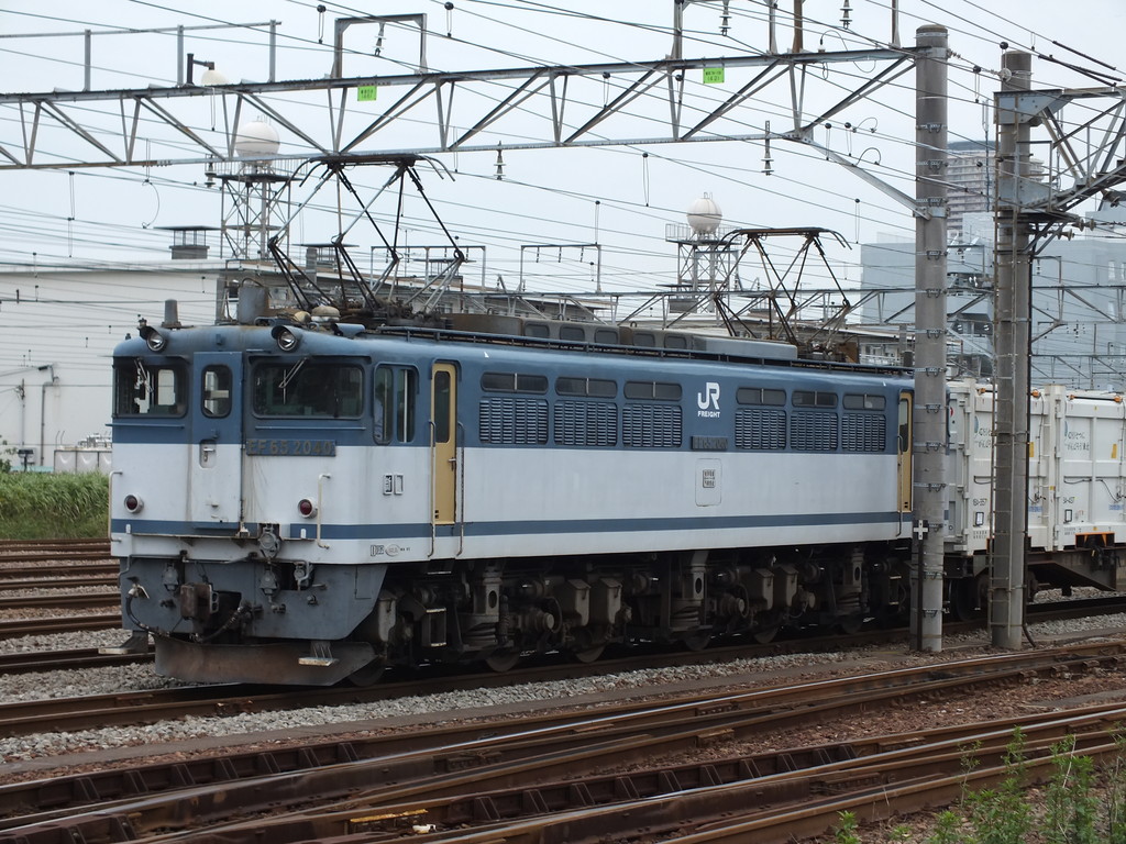 新鶴見界隈 19-3（EF65 2040 8071レ, EF81 133 E657系甲種列車） : 新鶴見通信