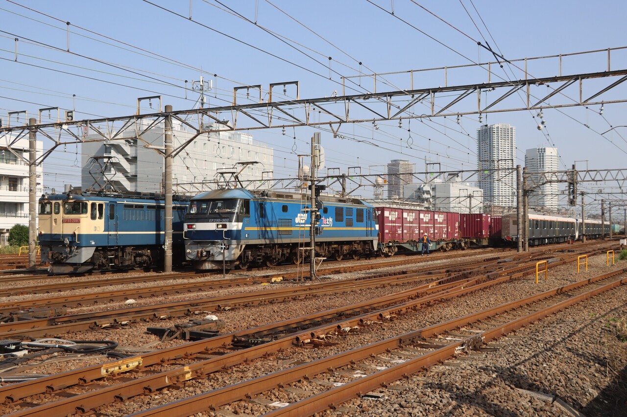 新鶴見界隈1163-2（東急6020系甲種9275レ EF65 2087） : 新鶴見通信