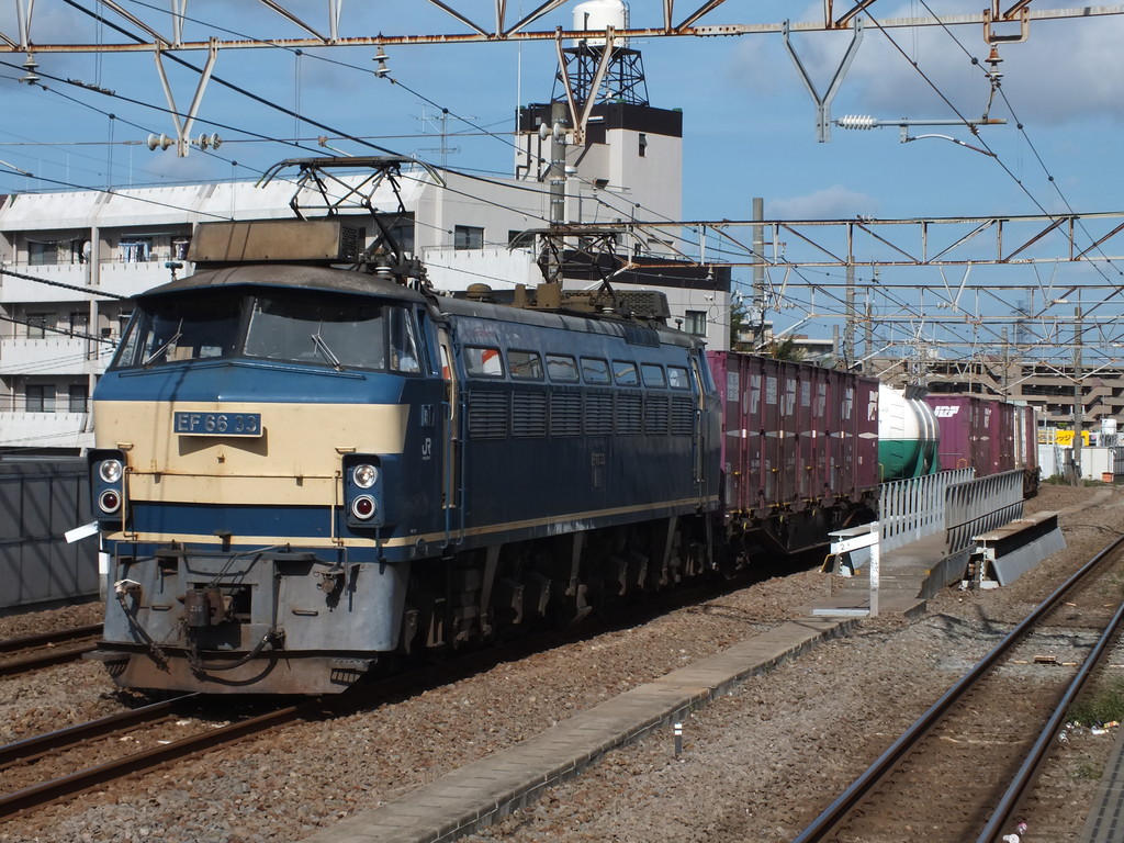 新鶴見界隈 9（EF66 36, EF65 2040, EF66 33, EF65 2050） : 新鶴見通信
